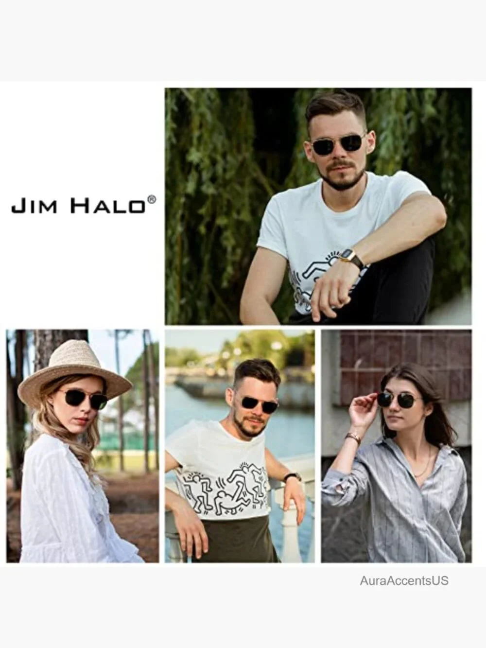 Accessories | Retro Square Aviator Sunglasses Metal Frame Glass Lens ...